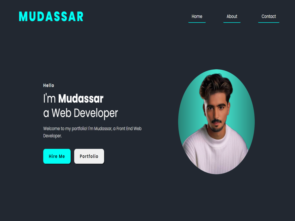 Mudassar Portfolio Website
